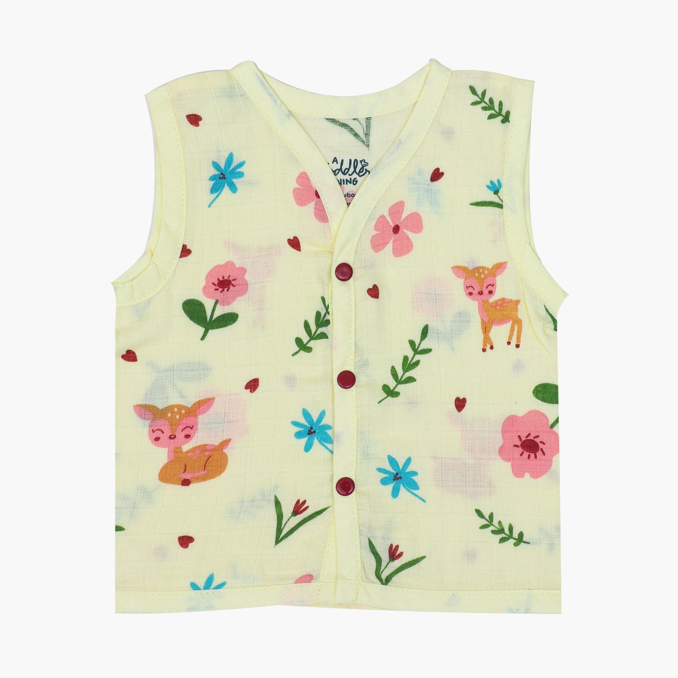 Ultra-light organic muslin jabla and nappies