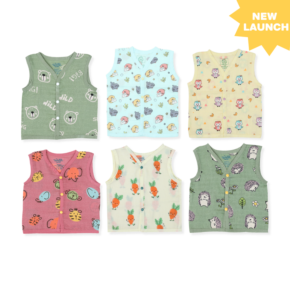 Ultra-light organic muslin jabla and nappies