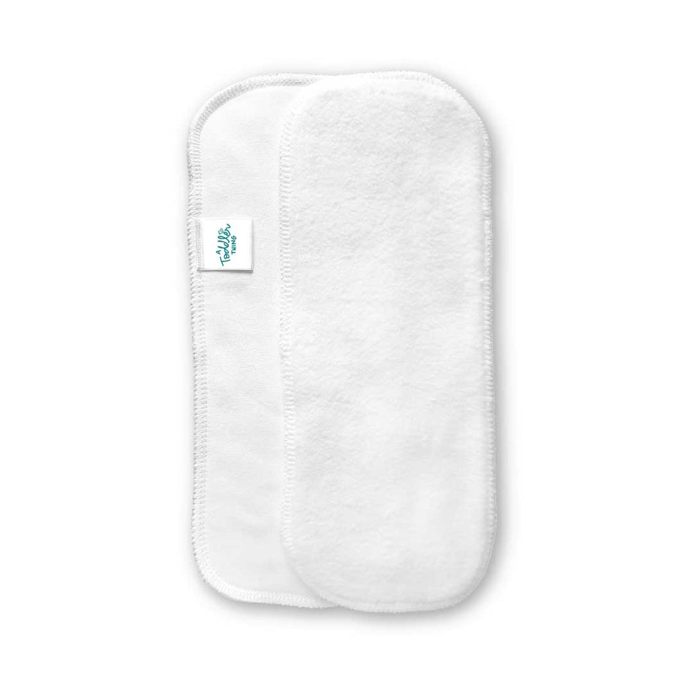 Newborn Diapers - Organic Cotton Inserts (NEW Version) - Pack Of 2